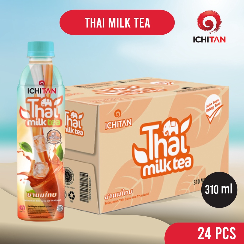 Jual Ichitan Thai Milk Tea 310ml | 24 pcs ( karton ) | Shopee Indonesia