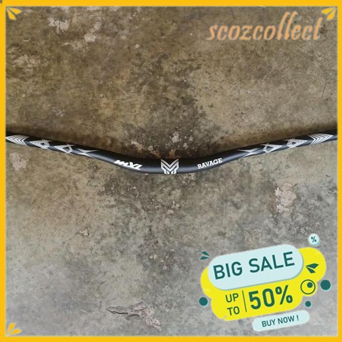 Jual HANDLEBAR STANG MXL RAVAGE SEPEDA MTB OVERSIZE 31.8 X 760 MM RISE !!! | Shopee Indonesia
