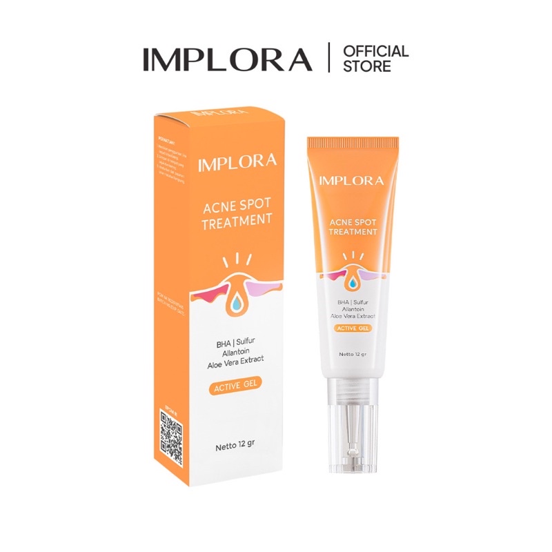 Jual IMPLORA ACNE DAN DARK SPOT TREATMENT | Shopee Indonesia