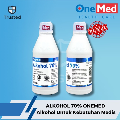 Jual ANTISEPTIK ONEMED ALCOHOL ALKOHOL 70% 100ML ANTISEPTIK ONEMED ...