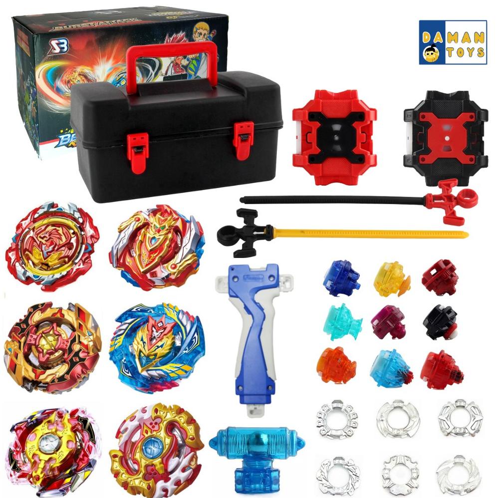 Jual PROMO GASING BEYBLADE PORTABLE BOX 8 IN 1 GASING SET ROY386 ...