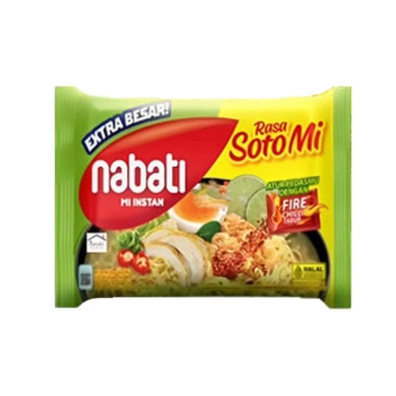 Jual Nabati Mie Instan Rasa Soto 75g | Shopee Indonesia