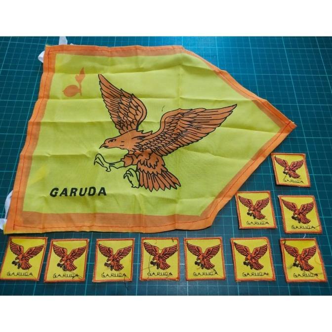 Jual Tanda Regu Garuda Set Bendera Penggalang Putra Pramuka | Shopee ...