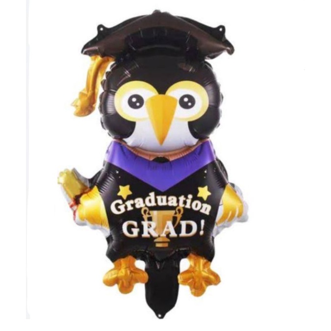 Jual BALON FOIL GRADUATION PINGUIN / BALON SARJANA / BALON WISUDA ...