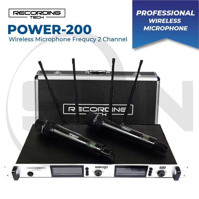 Jual Micko Recording Tech Rt Super 200 Mkii Super200 Wireless Mic 2 ...