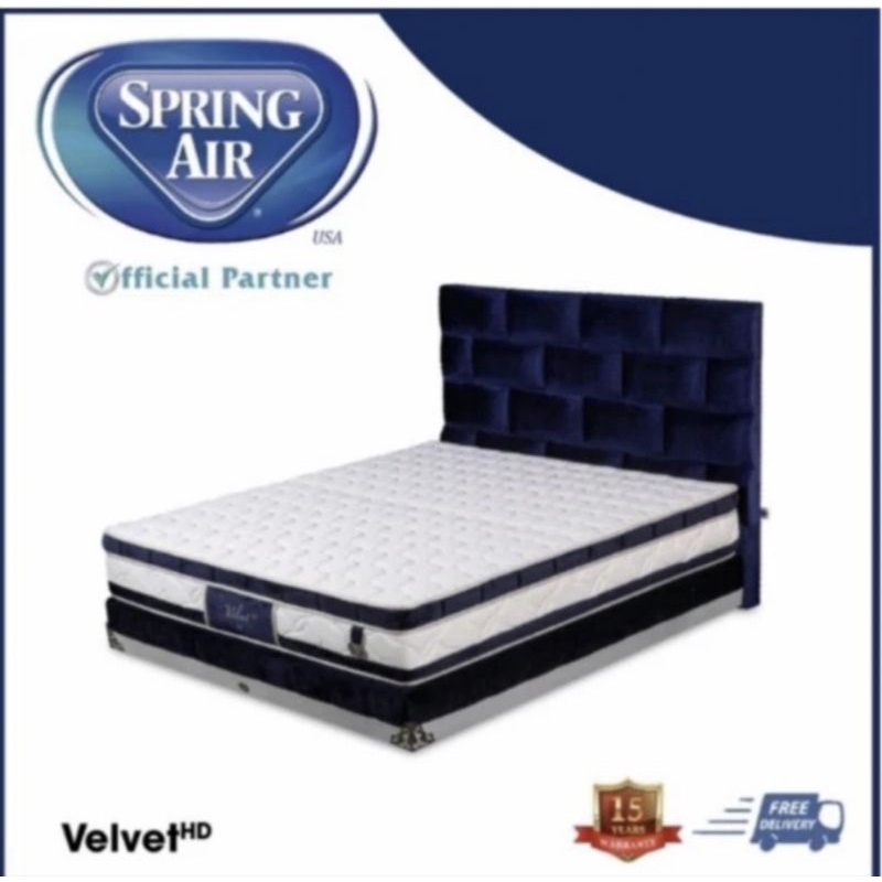 Jual Spring Air Velvet HD (Full Set) | Shopee Indonesia