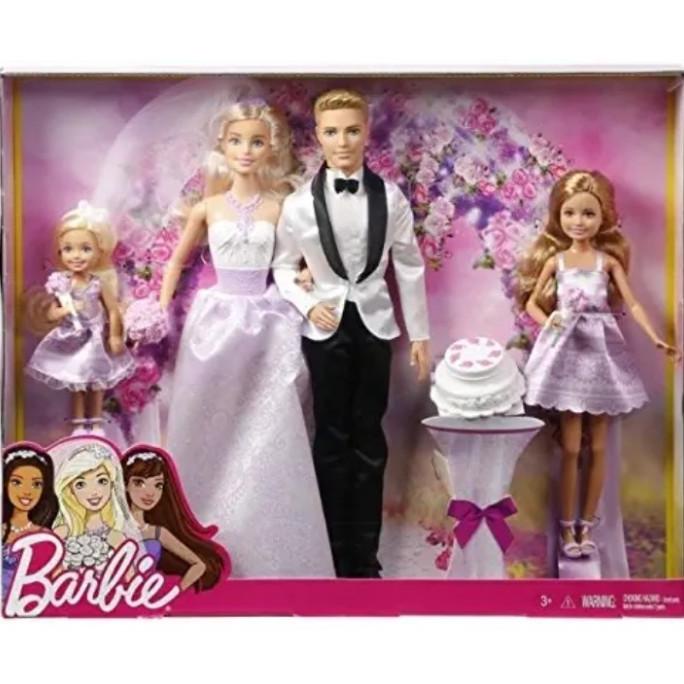 Jual Barbie Wedding Set Dolls Original Mattel | Shopee Indonesia