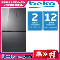 Jual KULKAS BEKO GNO5001BSHF LEMARI ES SIDE BY SIDE 4 PINTU MULTI DOOR ...