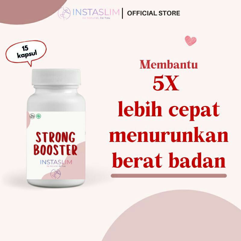 Jual STRONG BOOSTER (5x MEMBANTU MENURUNKAN LEBIH CEPAT BB ISI 15 ...