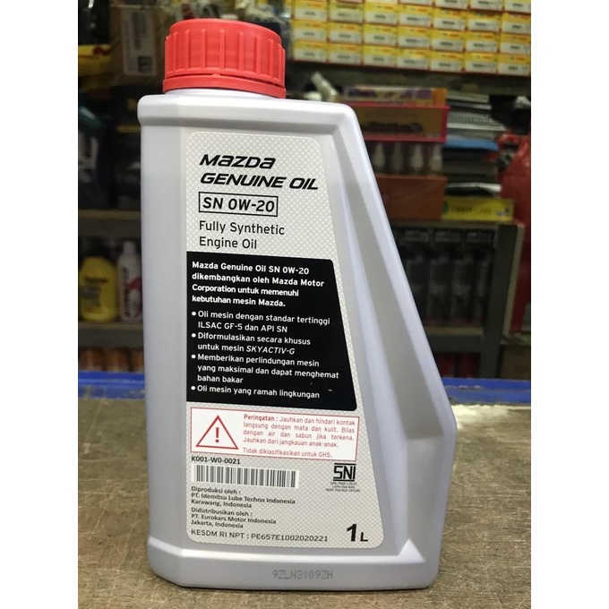 Jual Mazda oli mesin 0w-20 original asli | Shopee Indonesia