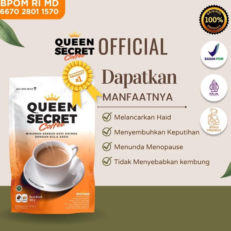 Jual Terbaru.. QSC Coffee Queen Secret Coffee G8B | Shopee Indonesia