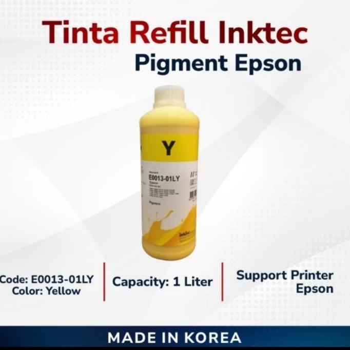 Jual Tinta Pigment Inktec E0013 For Epson 1 Liter Limited Edition | Shopee Indonesia