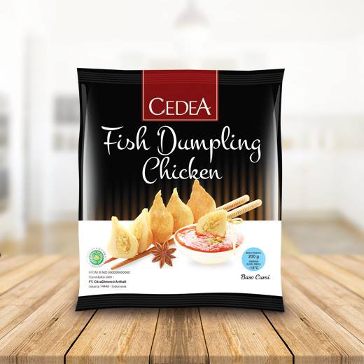 Jual CEDEA CHICKEN DUMPLING 200 GR AYAM BASO IKAN | Shopee Indonesia