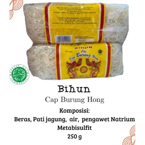 Jual BIHUN HONG 250 GRAM CAP 2 BURUNG HONG | Shopee Indonesia