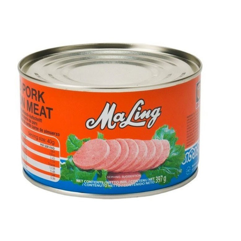 Jual MA LING LUNCHEON PORK 397 GRAM TTS CANNED / DAGING HAM BABI MALING ...