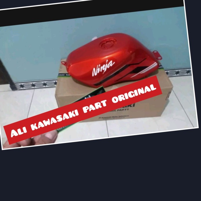 Jual tangki tengki bensin ninja RR new oren se 2015 original | Shopee ...