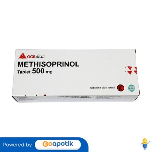 Jual METHISOPRINOL OGB DEXA MEDICA 500 MG BOX 50 TABLET | Shopee Indonesia