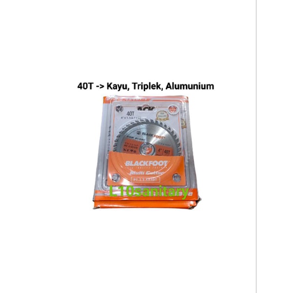 Jual Mata Gerinda Potong Kayu Triplek Alumunium Alloy Tct 4 X 40t