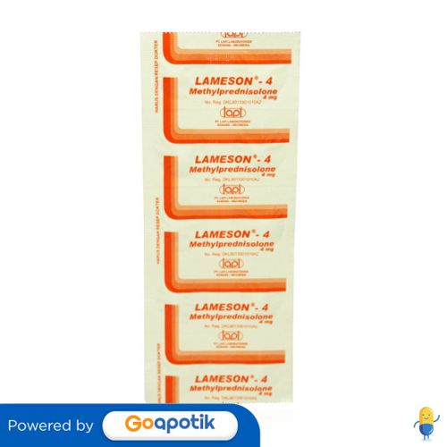 Jual LAMESON 4 MG STRIP 10 TABLET | Shopee Indonesia