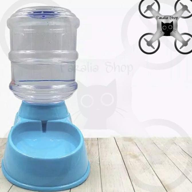 Jual Auto Pet Feeder Besar Dispenser Tempat Makan Minum Anjing Kucing ...