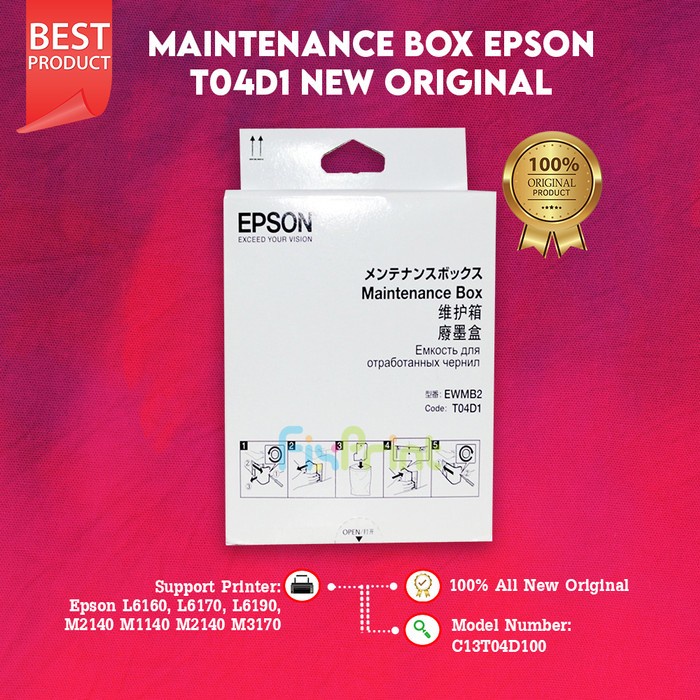 Jual MAINTENANCE BOX EPSON L6160 L6170 L6190 PEMBUANGAN TINTA WASTE ...