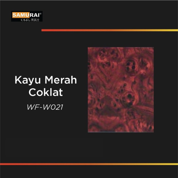 Jual (Wtp) Wf W021 Kayu Merah Coklat 50X100Cm - Water Film Transfer | Shopee Indonesia