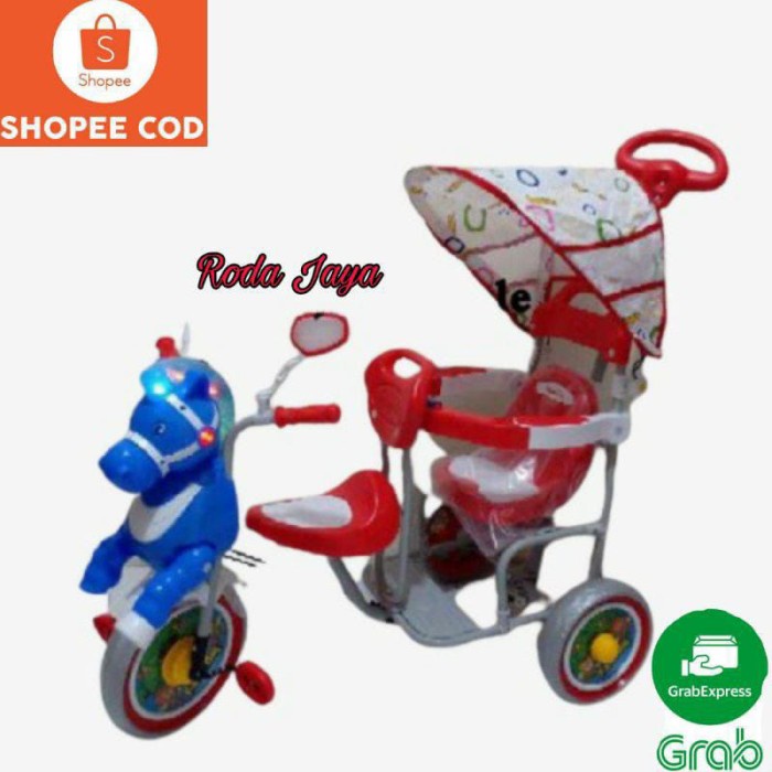 Jual Sepeda Roda Tiga Family Boncengan | Shopee Indonesia