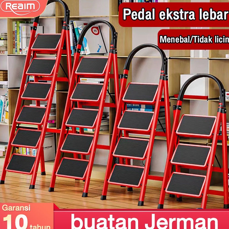 Jual Terlaku.! Reaim Tangga Rumah /Tangga Lipat/3-6 Step Tangga Lipat ...
