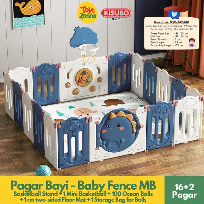 Jual ToysZoona Baby Play Fence Pagar Bayi Baby Fence Pagar Bermain Anak ...
