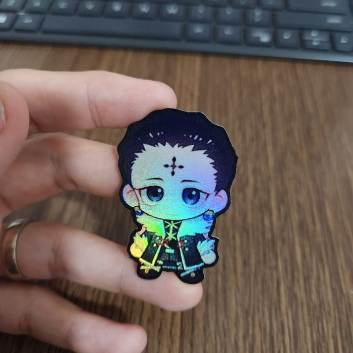 Jual Sticker Hologram Anime - PSH1818 - Hunter x Hunter - Chrollo ...