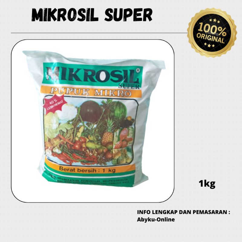 Jual PUPUK MIKRO MIKROSIL SUPER 1KG | Shopee Indonesia