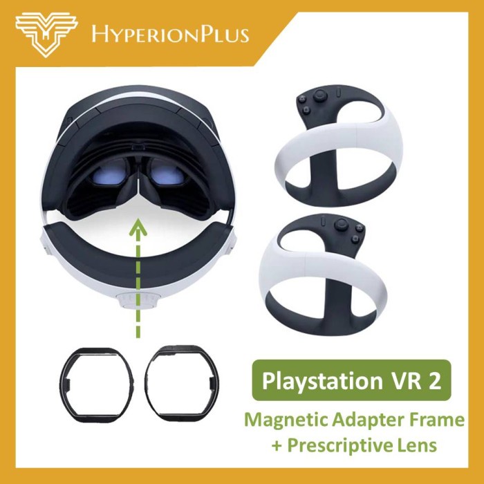 Jual Avr Adapter Frame + Lensa Prescriptive - Playstation Vr 2 Vr2 ...