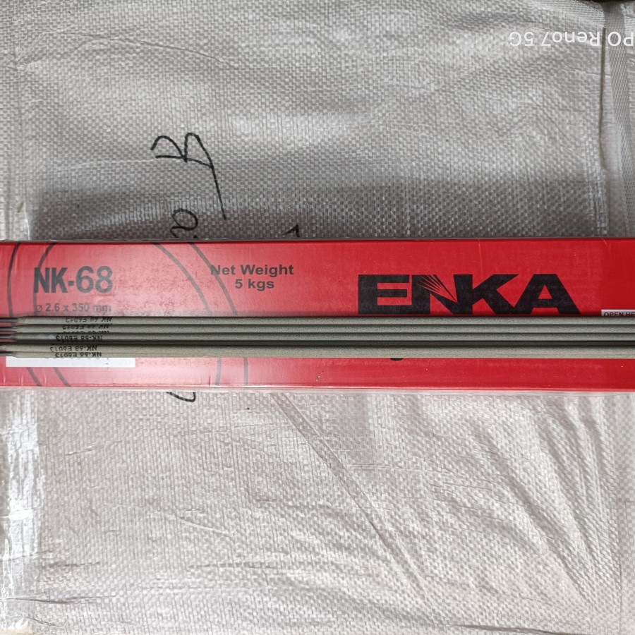 Jual Kawat LAS ENKA 2 mm / Kawat LAS ENKA 2,6 mm NIKKO STEEL Harga Per 1 KG | Shopee Indonesia