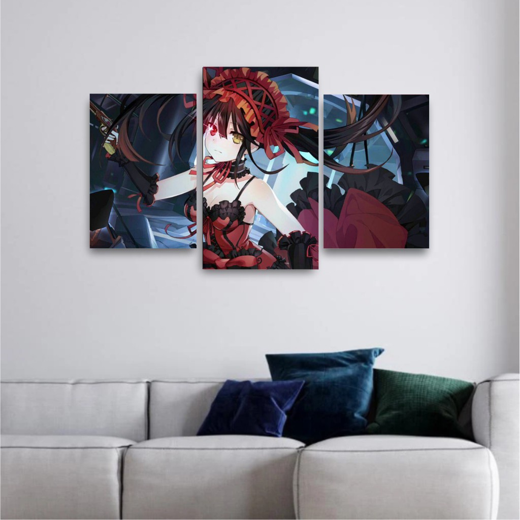 Jual Poster Kayu Multipanel "Date a Live Kurumi Tokisaki" | Shopee ...