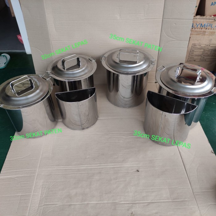 Jual Panci Tinggi / Dandang Mie Ayam / Dandang Bakso / Tong Air Uk 35 ... Jual Panci Tinggi / Dandang Mie Ayam / Dandang Bakso / Tong Air Uk 35 ...