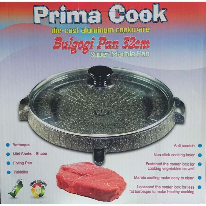 Jual Bulgogi Marbel Pan Prima Cook Orinal | Shopee Indonesia