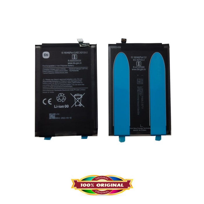 Jual Original Battery for Xiaomi Poco C40 2022 - 6000mAh - Garansi 1 ...