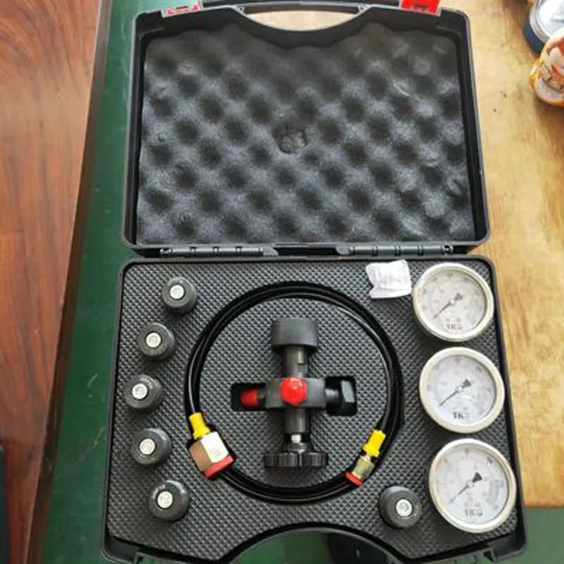 Jual 7 IN 1 Hydraulic Accumulator cylinder Nitrogen gas charging kit ...