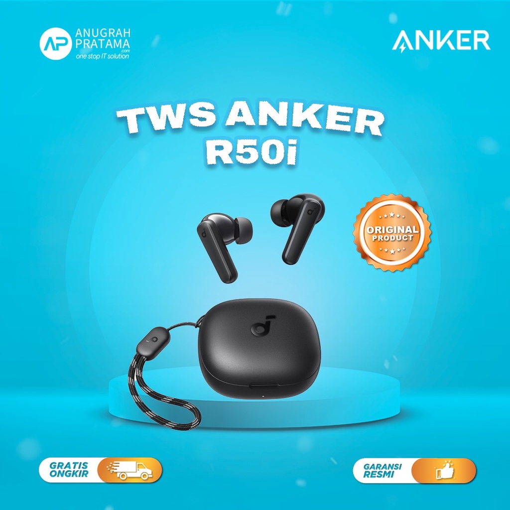 Jual Anker Soundcore R50i True Wireless Earbuds BT5.3 - A3949 | Shopee ...