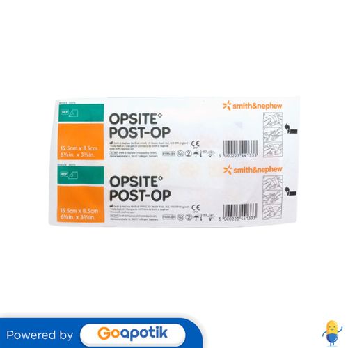 Jual OPSITE POST OP 15.5 CM X 8.5 (6 1/8 IN X 3 3/8 IN) PIECE | Shopee ...