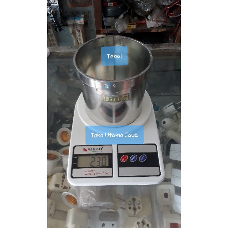 Jual Miliki sekarang Literan Beras 1 Liter Tebal / Takaran Beras 1 ...