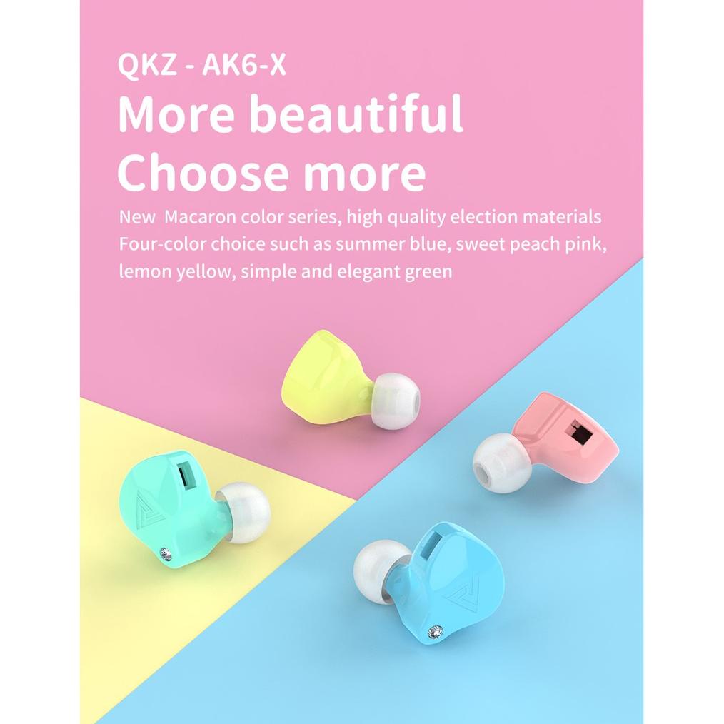 Jual WAN283 Earphone QKZ AK6 AK6x AK6 Pro Max Quality Knowledge Zenith ...
