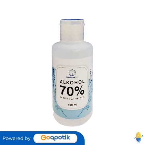 Jual ALKOHOL MULIA 70% 100 ML BOTOL | Shopee Indonesia