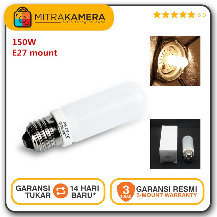 Jual Quality Best Modeling Lamp Jdd E27 220-240V 150W Lampu Studio Foto ...