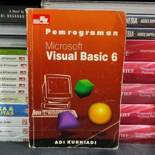 Jual BUKU ORIGINAL Pemrograman Microsoft Visual Basic 6 ADI KURNIADI Buku Bekas | Shopee Indonesia