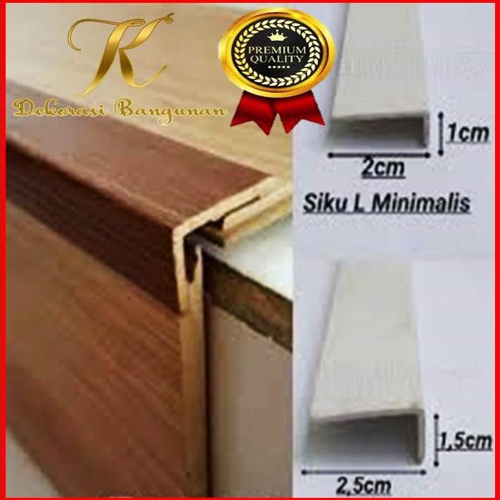 Jual Viral Lis Siku / List Siku / Siku Tangga Pvc / Step Nosing / List ...