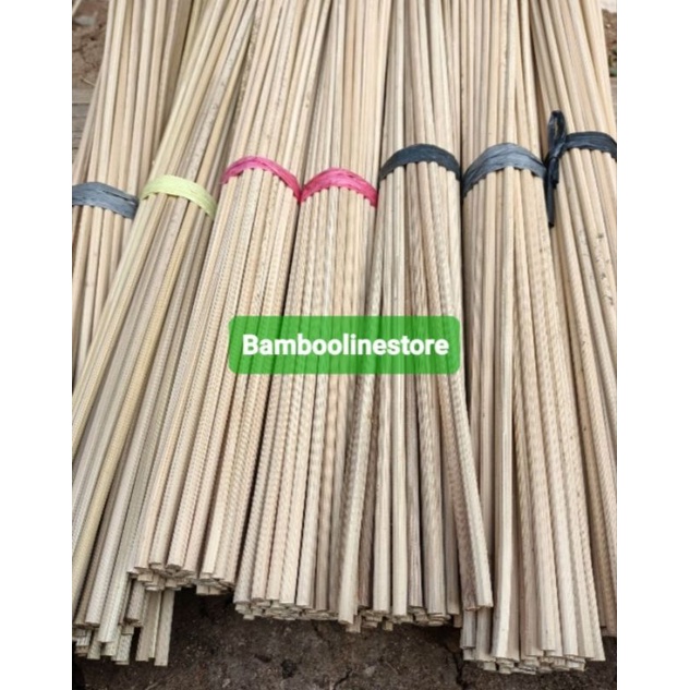 Jual Stik bambu bulat super P 60 cm isi 50 pcs | Shopee Indonesia