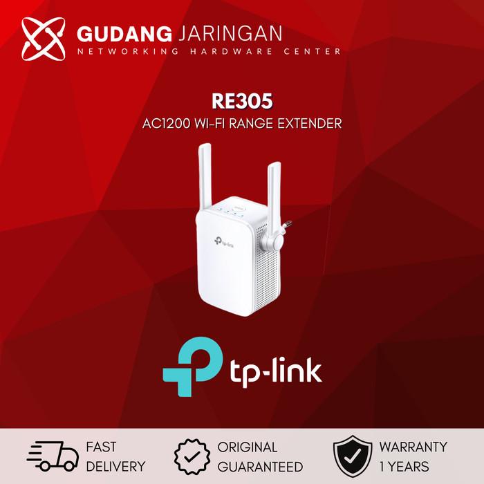 Jual Tp-Link Re305 Tplink Ac1200 Dual Band Wireless Range Extender ...