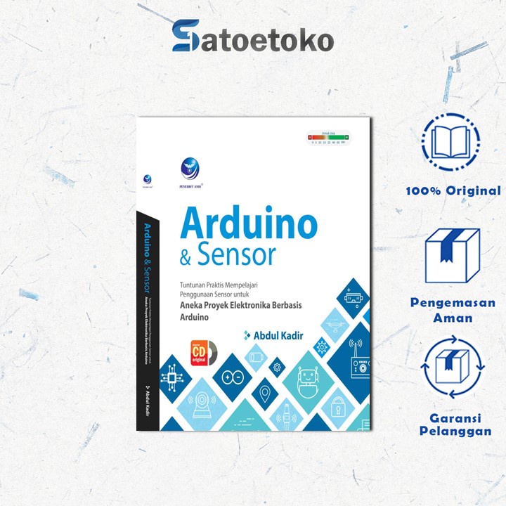 Jual Arduino Dan Sensor Tuntunan Praktis Mempelajari Penggunaan Sensor