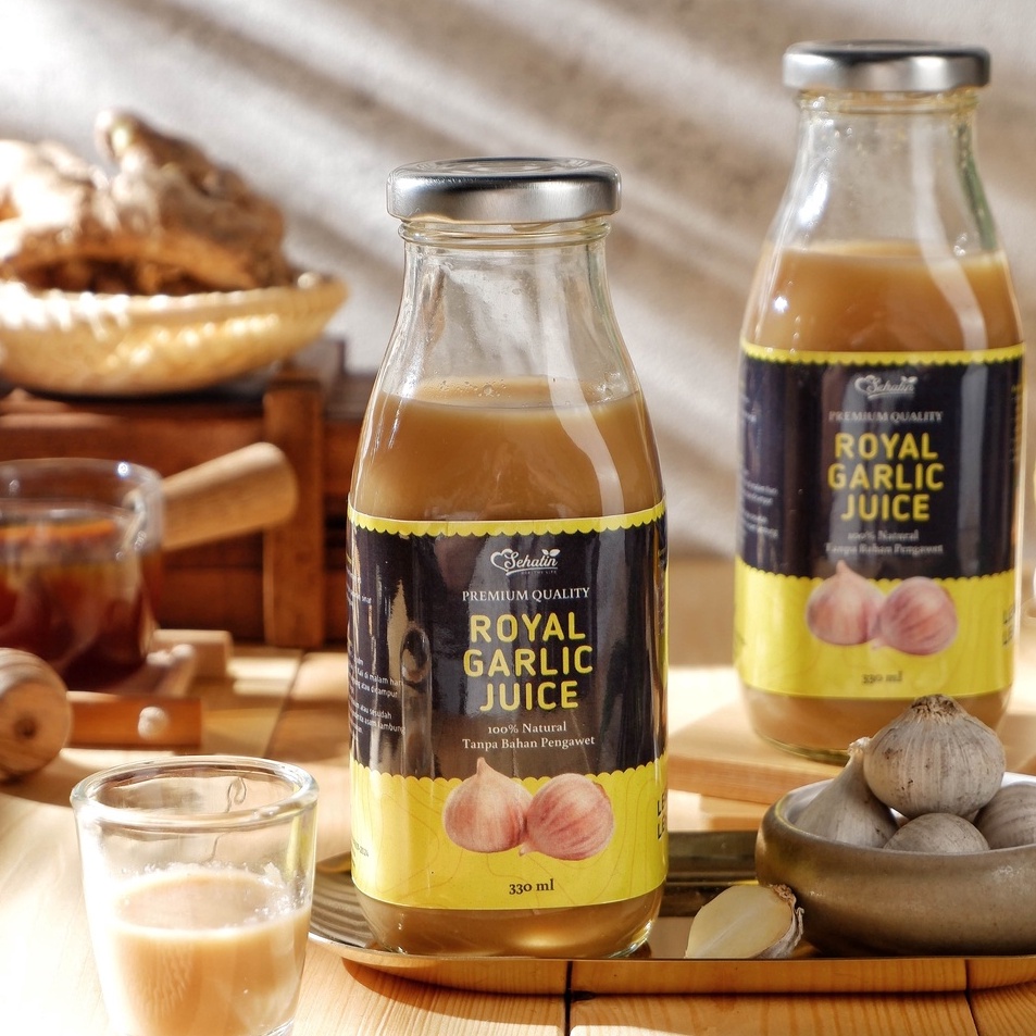 Jual SALE TERBAIK Jus Bawang Putih Tunggal ROYAL GARLIC JUICE 100% ...